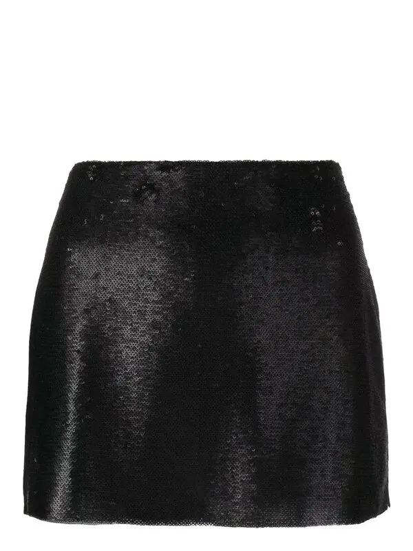 Gauge81 Kailua Sequin-embellished Miniskirt - Black