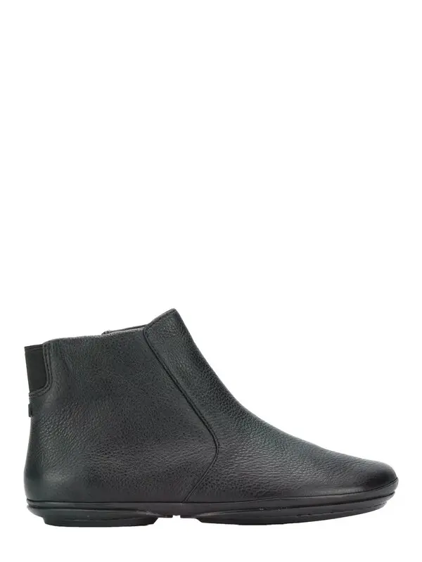 Camper Leather Ankle Boots - Black