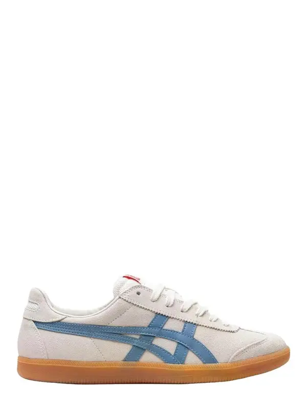 Onitsuka Tiger Tokuten Cream And Blue Sneakers - White