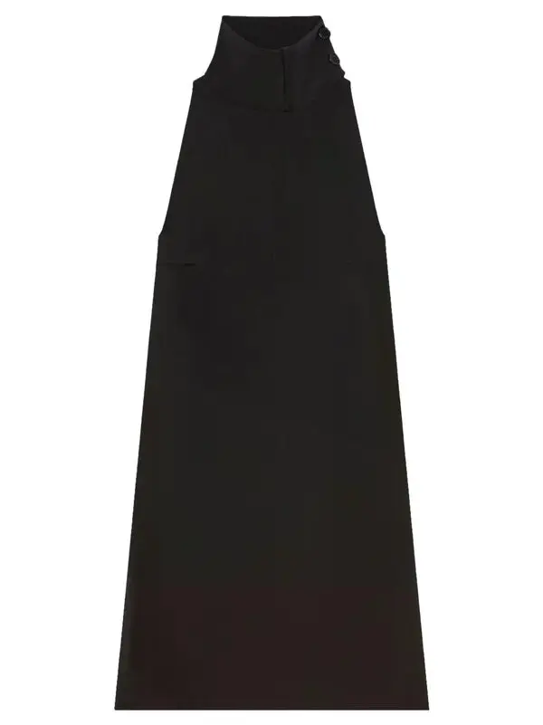 COURREGES Scarf Mini Dress - Black