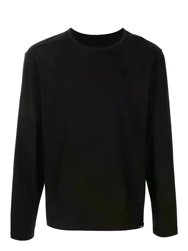 3.1 Phillip Lim Logo Patch Detail T-shirt - Black