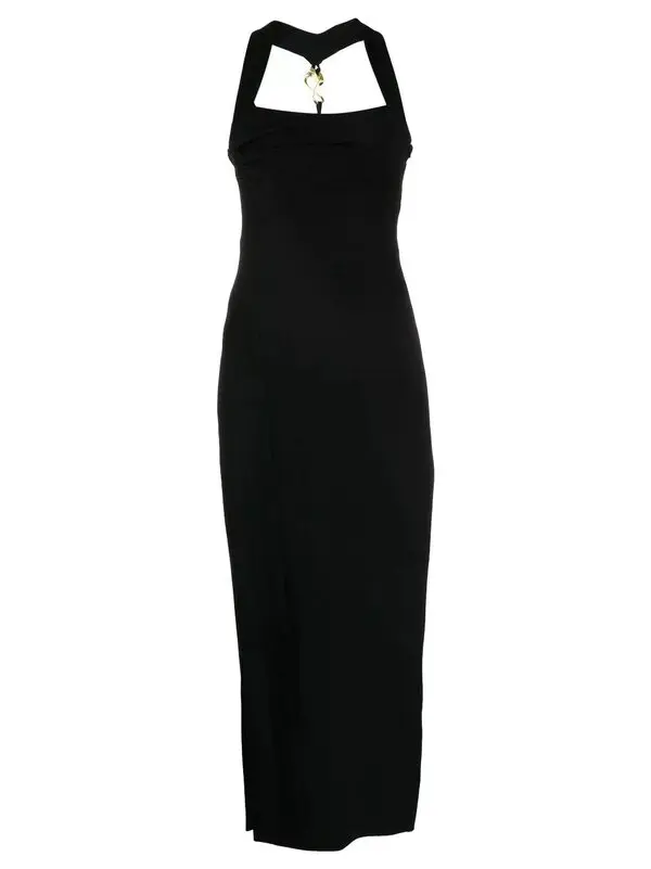 Rachel Gilbert Blaine Chain-detail Dress - Black