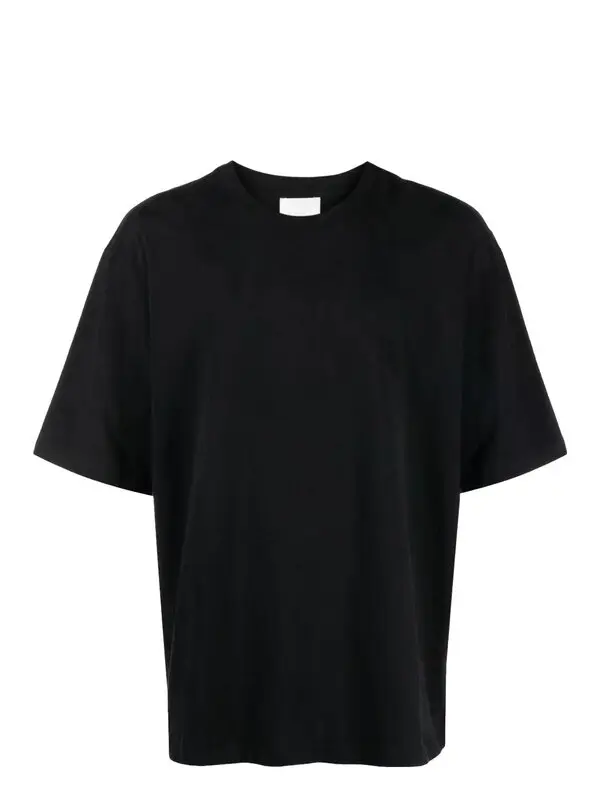 MARANT Logo-embroidered T-shirt - Black