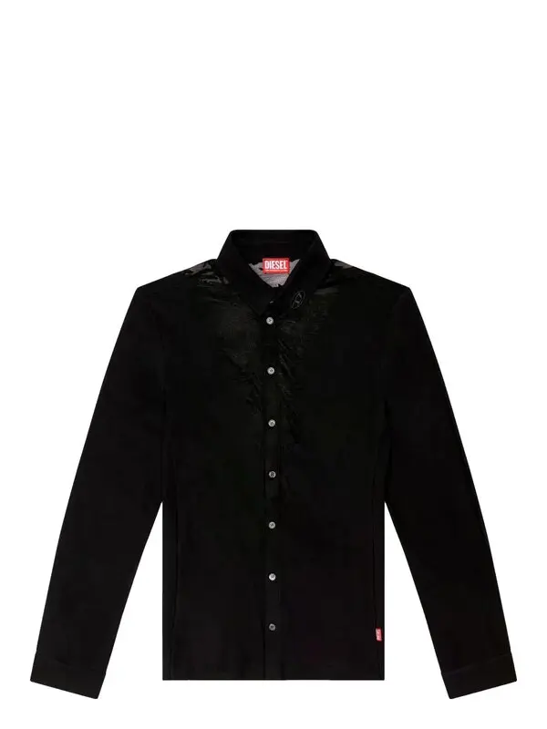 DIESEL® S-sun-plain Shirt - Black