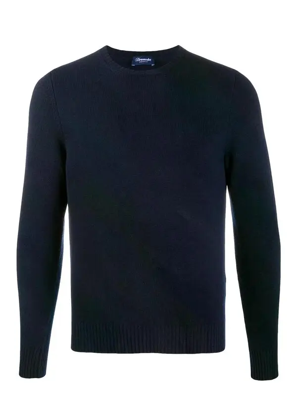DRUMOHR Cashmere Crew-neck Sweater - Blue