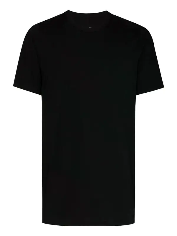 Rick Owens Crew-neck Cotton T-shirt - Black