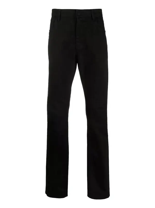 Raf Simons Slim-cut Denim Jeans - Black