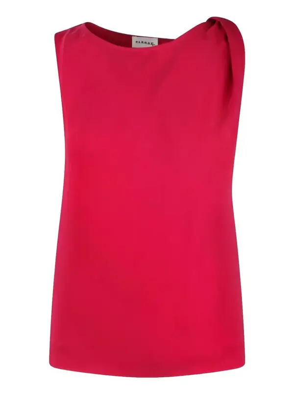 P.a.r.o.s.h Knot-detailing Top - Red