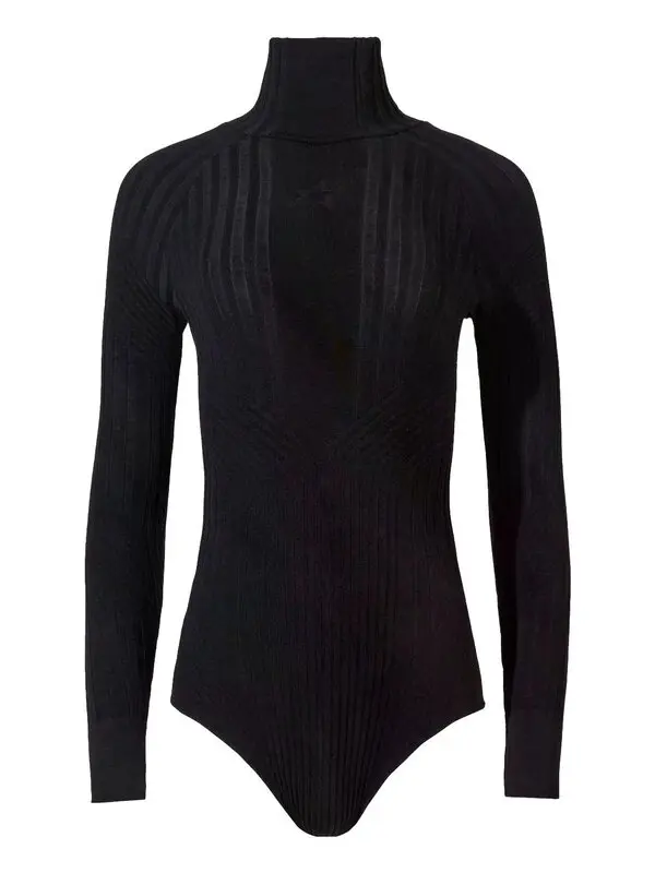 Perfect Moment Seamless Bodysuit - Black