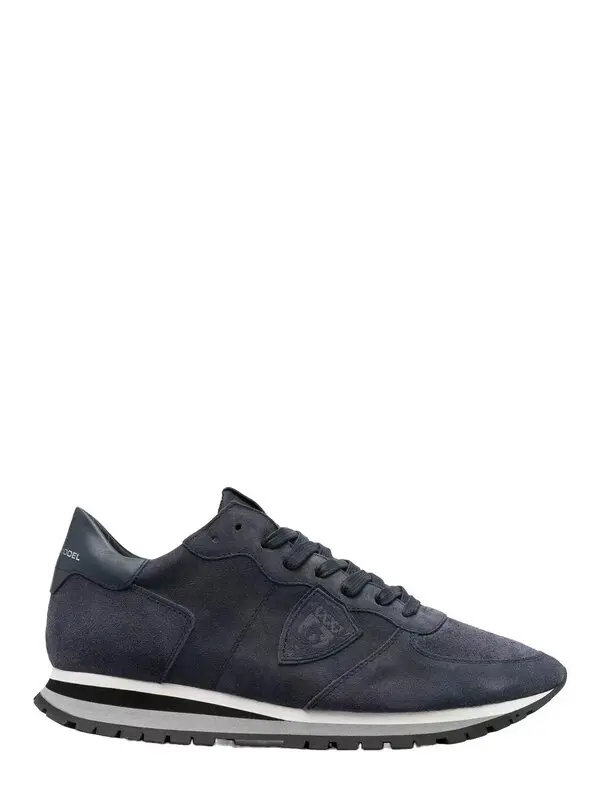 Philippe Model Trpx Suede Low-top Sneakers - Blue