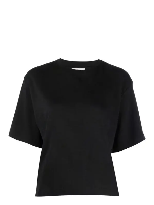 Vince Short-sleeve Cotton T-shirt - Black