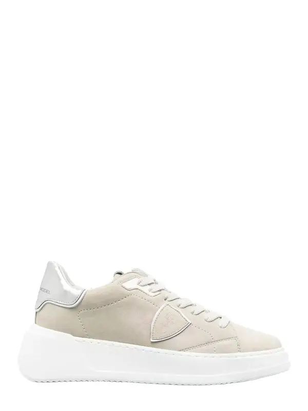 Philippe Model Tres Temple Low-top Sneakers - Grey