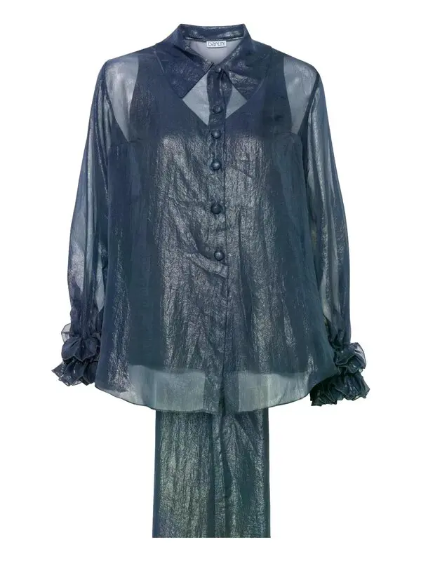 BARUNI Ashtar Blouse And Trousers - Blue