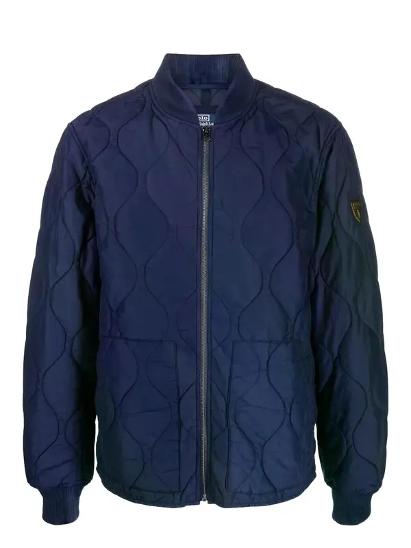 Polo Ralph Lauren Quilted Bomber Jacket - Blue