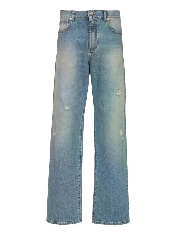 Balmain Loose-fit Jeans - Blue