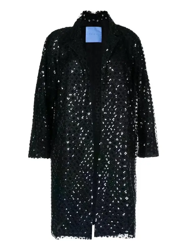MACGRAW Sequence Sequin-embellished Jacket - Black