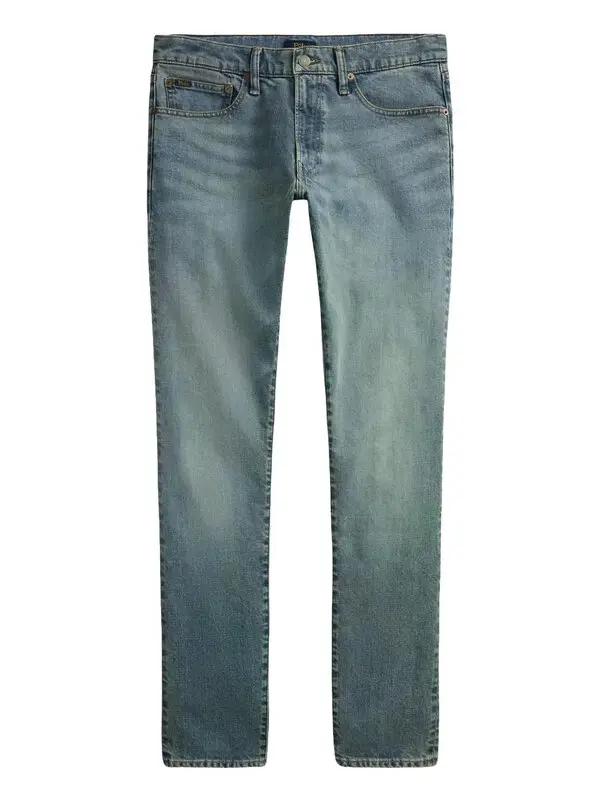 Polo Ralph Lauren Whiskered Straight Leg Jeans - Blue