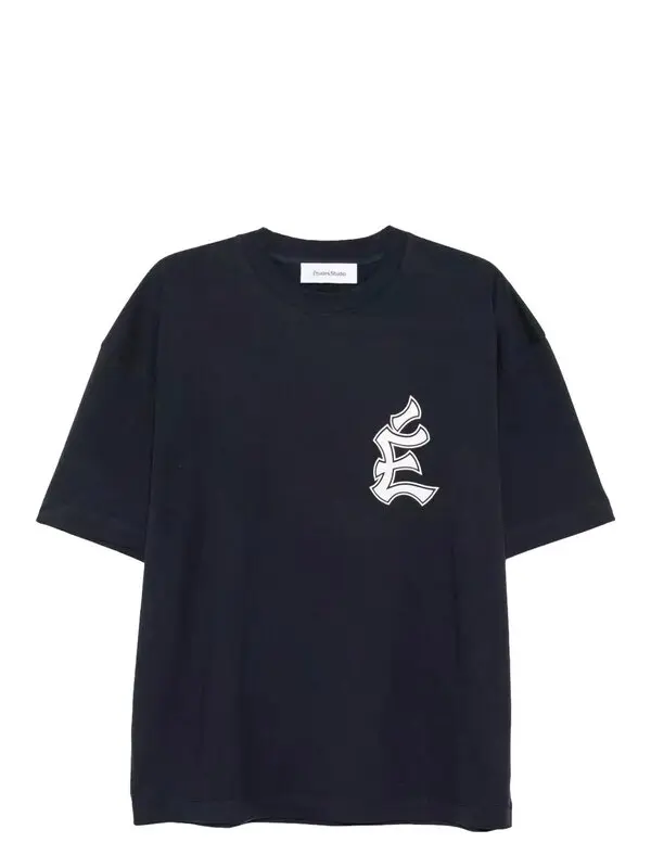 Études Studio Logo-print T-shirt - Blue