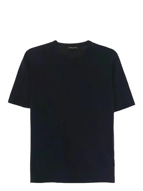 ROBERTO COLLINA Cotton T-shirt - Blue