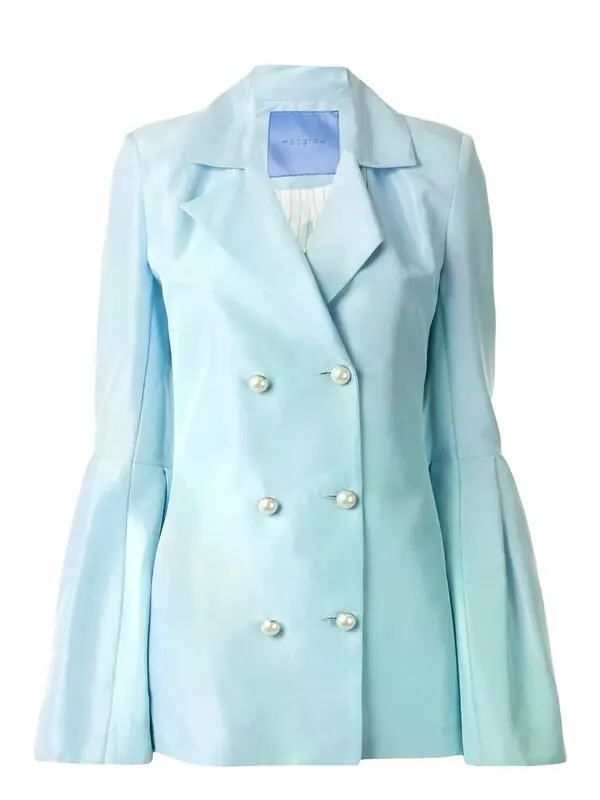 MACGRAW Silk Wing Blazer - Blue
