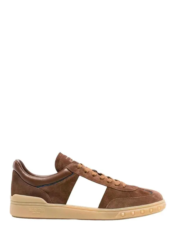 Valentino Garavani Upvillage Suede Sneakers - Brown