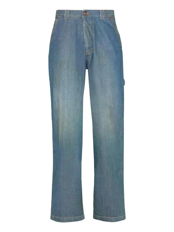 MAISON MARGIELA Americana Wide-leg Jeans - Blue