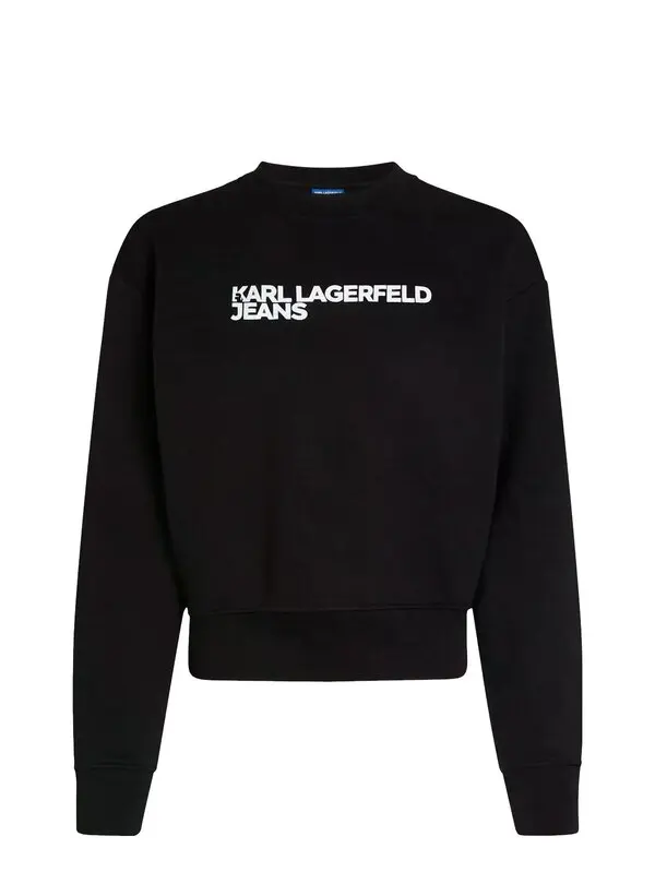 Karl Lagerfeld Essential Logo Sweatshirt - Black