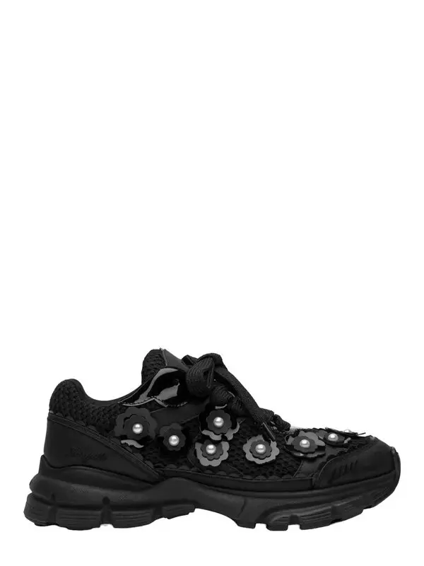 Axel Arigato Marathon Flwr Runner Sneakers - Black