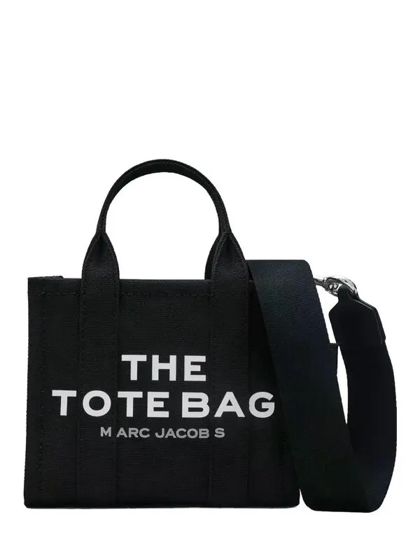 Marc Jacobs Tote Bag Canvas Crossbody Bag - Black