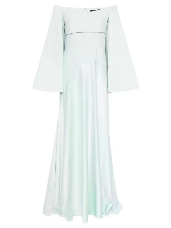 Solace London Rina Maxi Dress - Blue