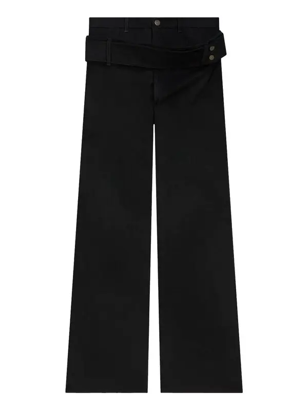 COURREGES Double-belt Jeans - Blue