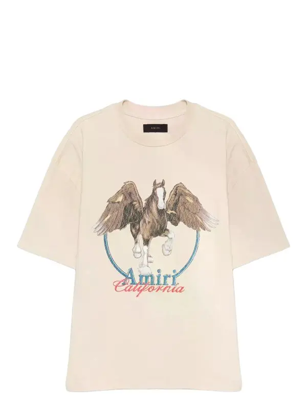 Amiri Pegasus T-shirt - Neutrals