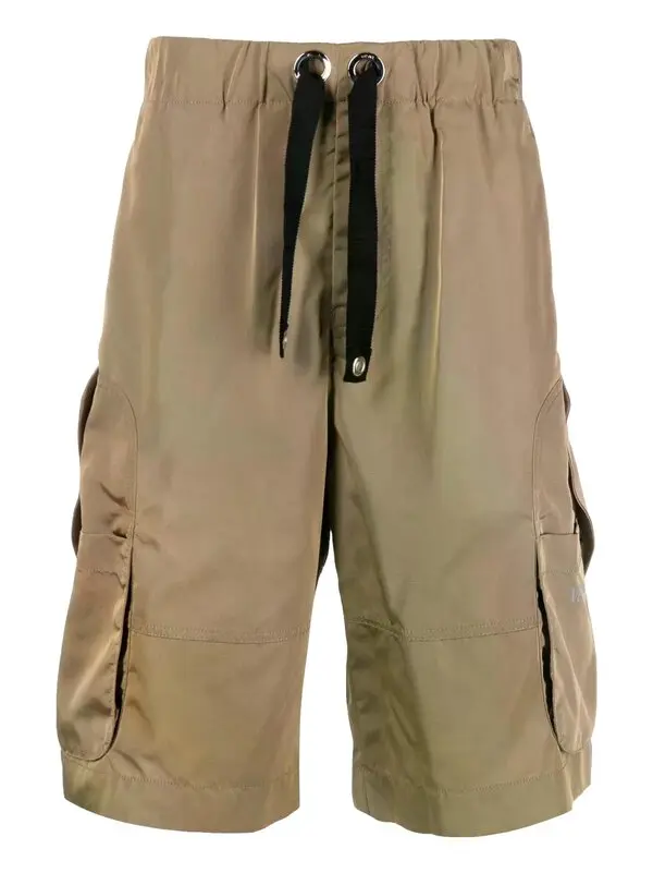 Versace Drawstring-waist Shorts - Neutrals