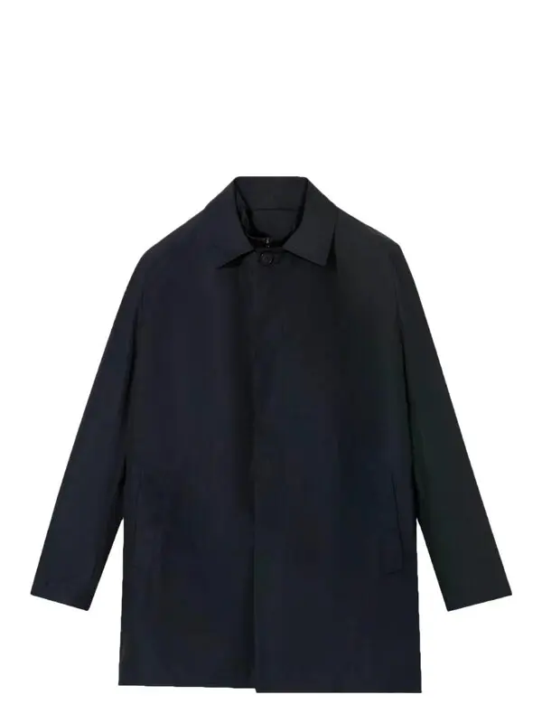 Brooks Brothers Layered Coat - Blue