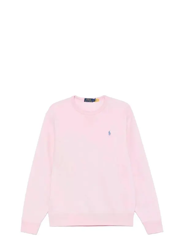 Polo Ralph Lauren Classic Sweatshirt With Polo Pony Motif - Pink