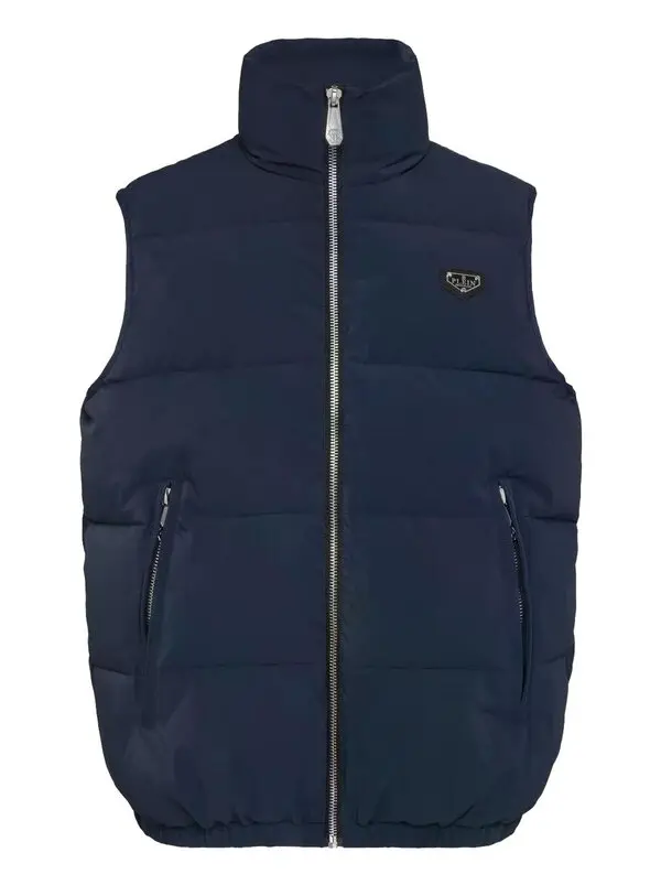 Philipp Plein Down Gilet - Blue