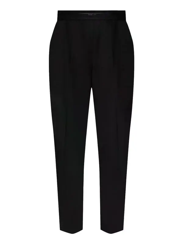 Helmut Lang Virgin Wool Trousers - Black