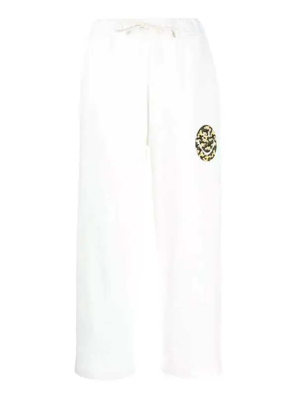 Joshua Sanders Graphic Print Track Pants - White