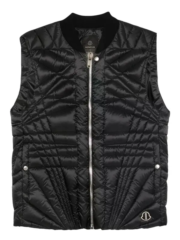 MONCLER + RICK OWENS Megapenta Flight Vest - Black