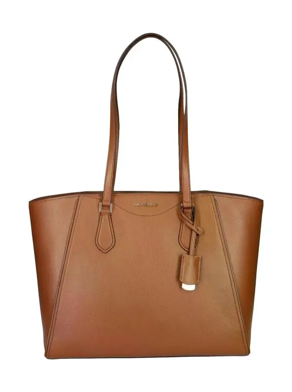 Michael Kors Logo-lettering Tote Bag - Brown