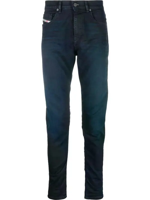 DIESEL® D-strukt Slim-cut Jeans - Blue