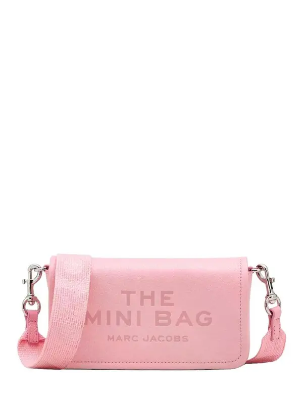 Marc Jacobs Leather Crossbody Bag - Pink