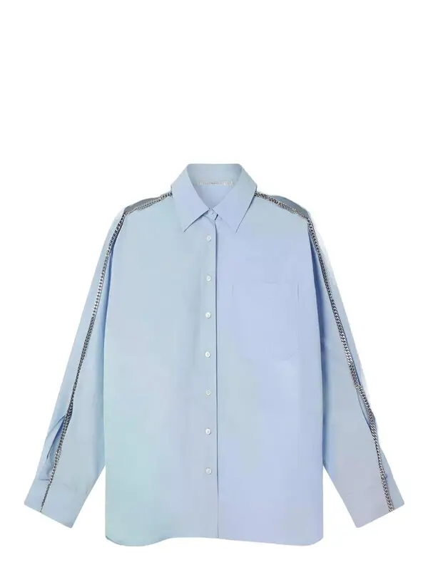 Stella McCartney Falabella-chain Shirt - Blue