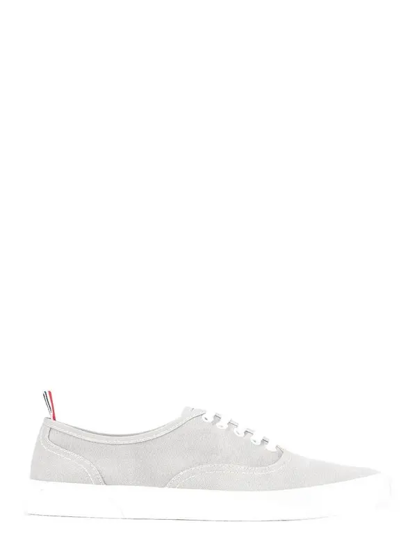 Thom Browne Heritage Canvas Sneakers - Grey