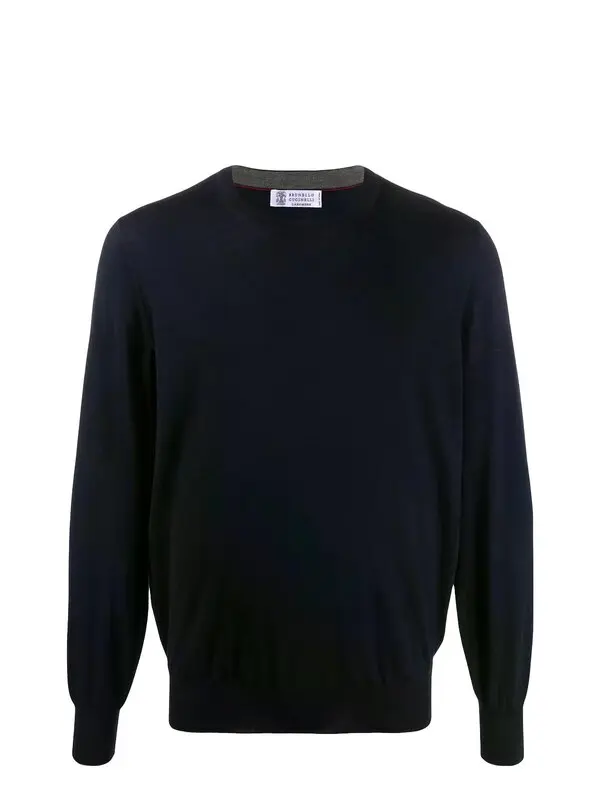 Brunello Cucinelli Long-sleeve Sweatshirt - Blue