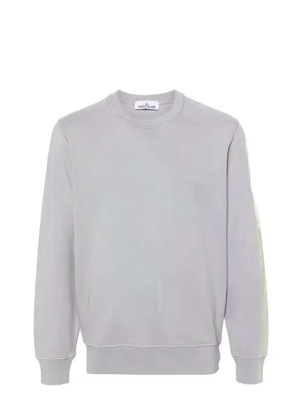 Stone Island Stripes Five-print Sweatshirt - Grey