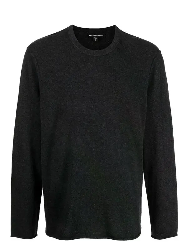 JAMES PERSE Grateful Dead Intarsia Knit Cashmere Jumper - Grey