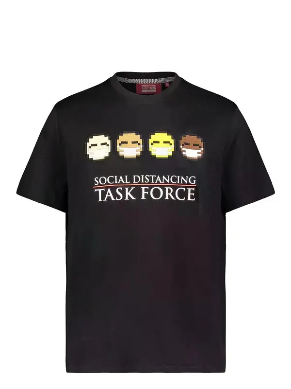 MOSTLY HEARD RARELY SEEN 8-BIT Task Force Cotton T-shirt - Black