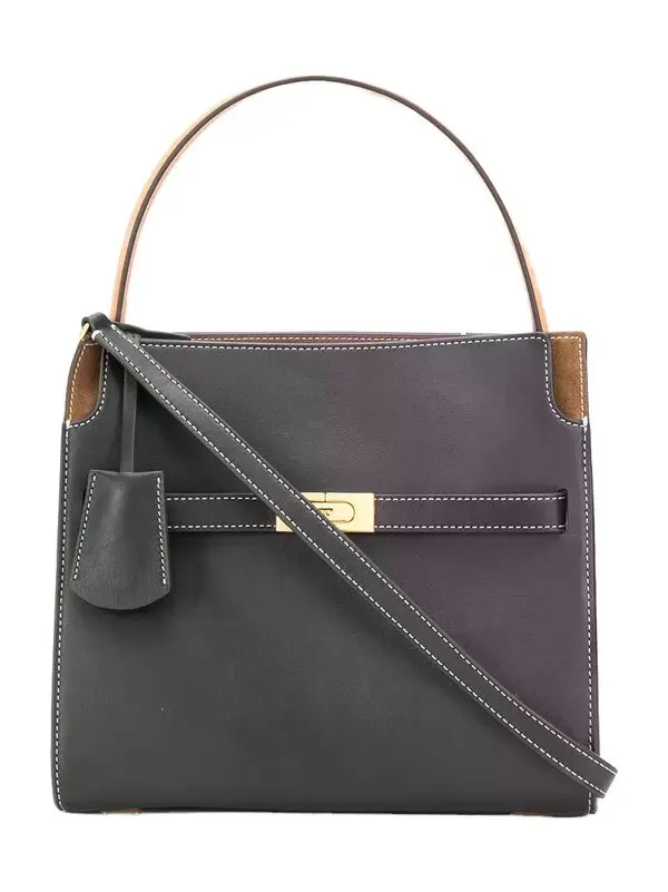 Tory Burch Small Lee Radziwill Double Bag - Blue