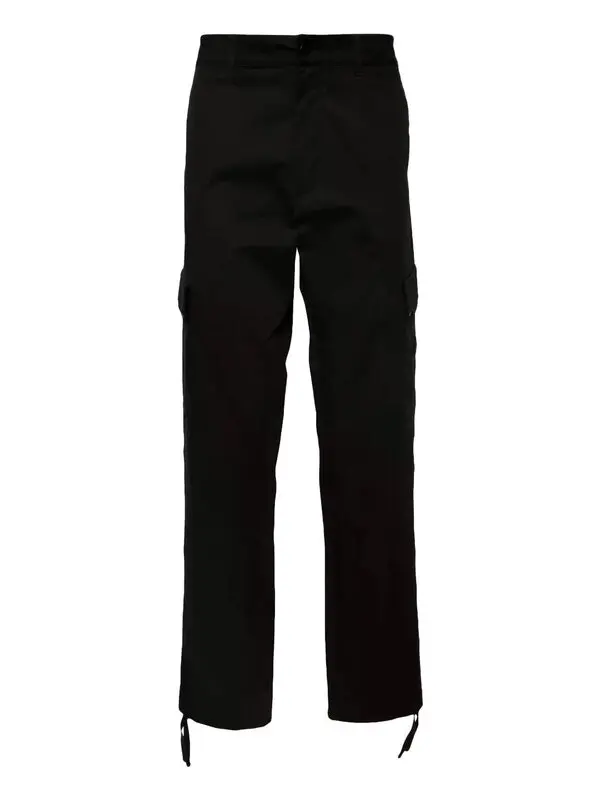 Moncler Straight-leg Cargo Trousers - Black